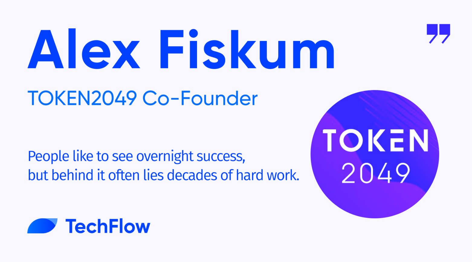 Conversation with TOKEN2049 Cofounder on what it takes to host a world ...